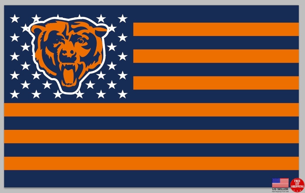 Chicago Bears FLAG 3X5 Chicago Football New Fast USA Shipping Da Bears | eBay