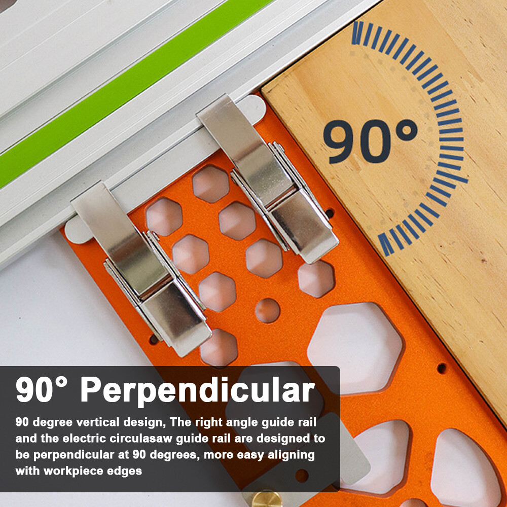 340MM Woodworking Angle Stop 90 Degree Right Angle Guide Plate Electric ...