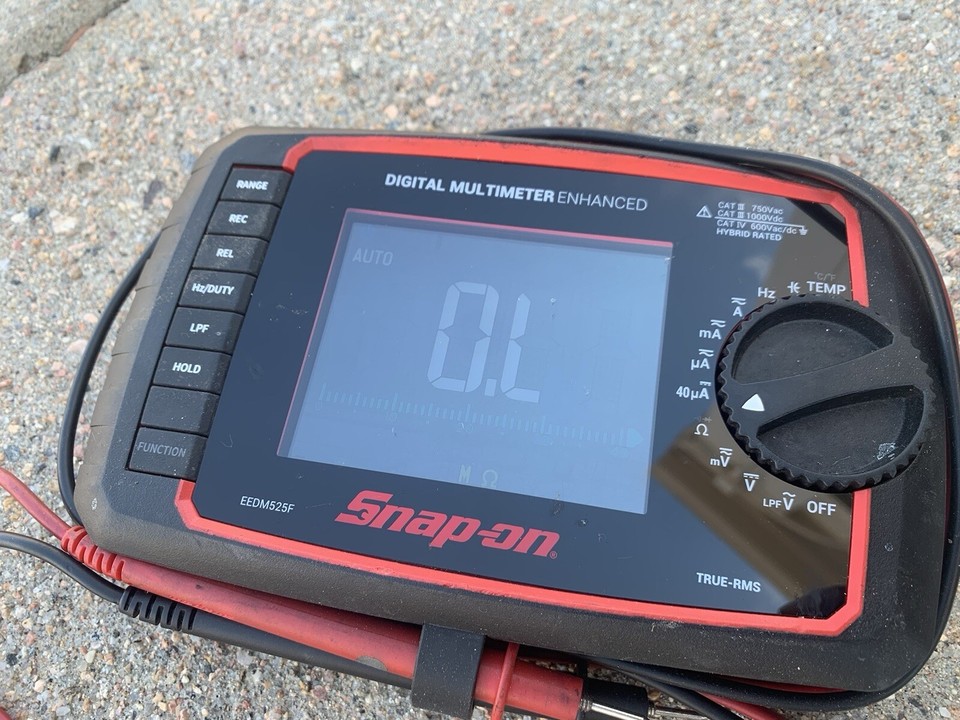Snap-on Handheld Digital Multimeter - EEDM525F | eBay