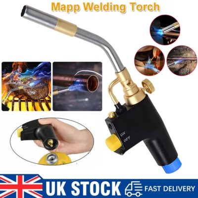 Propane Gas Solderding Brazing Plumbers Tool Gas Torch Mapp Blow Torch ...
