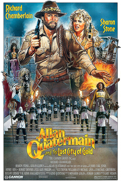 Allan Quatermain And The Lost City Of Gold - 1986 - Poster | eBay