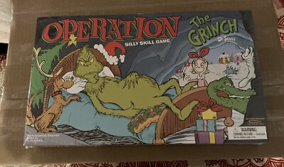 OPERATION: The Grinch Board Game | Classic Dr. Seuss Art & Custom ...