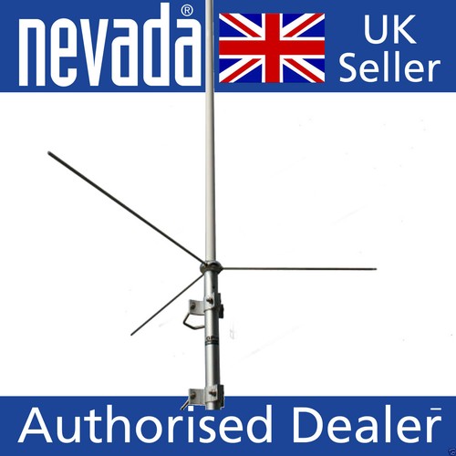 Comet GP-6 high gain dualband 145/433MHz fibreglass 2-piece base antenna | eBay UK