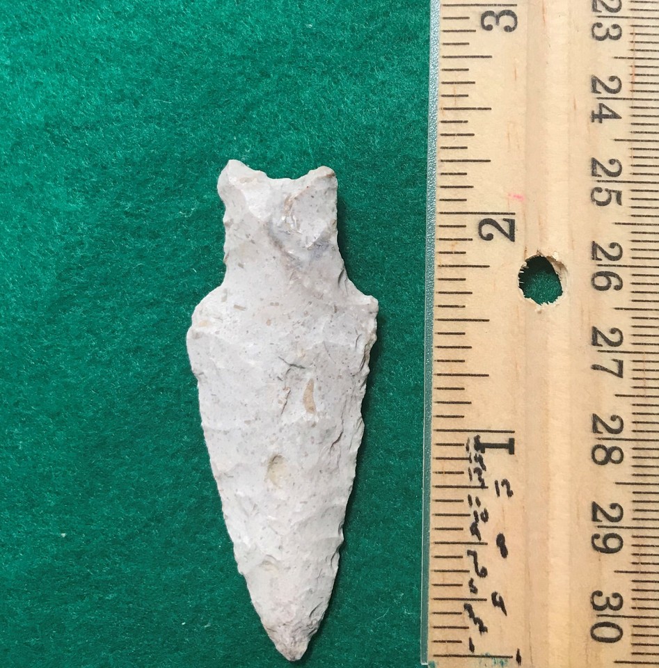 Eden Eared Point 1N33-14 Illinois Native Artifact Arrowhead | eBay
