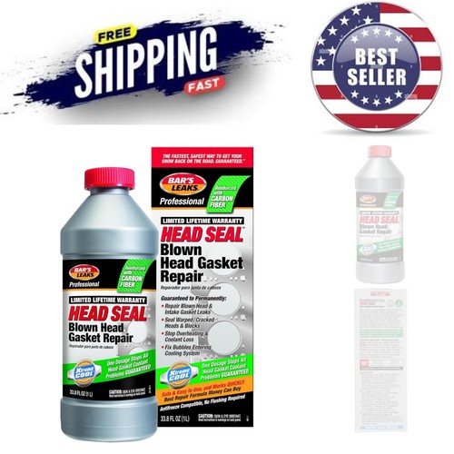 Head Seal Blown Head Gasket Repair Carbon Fiber Cooling Sealant Engine ...