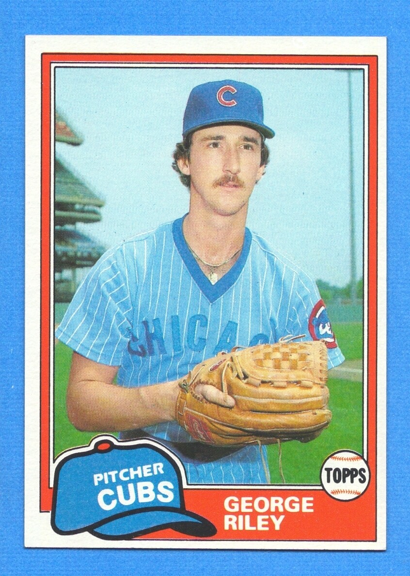 1981 Topps #514 George Riley NM+ Cubs | eBay