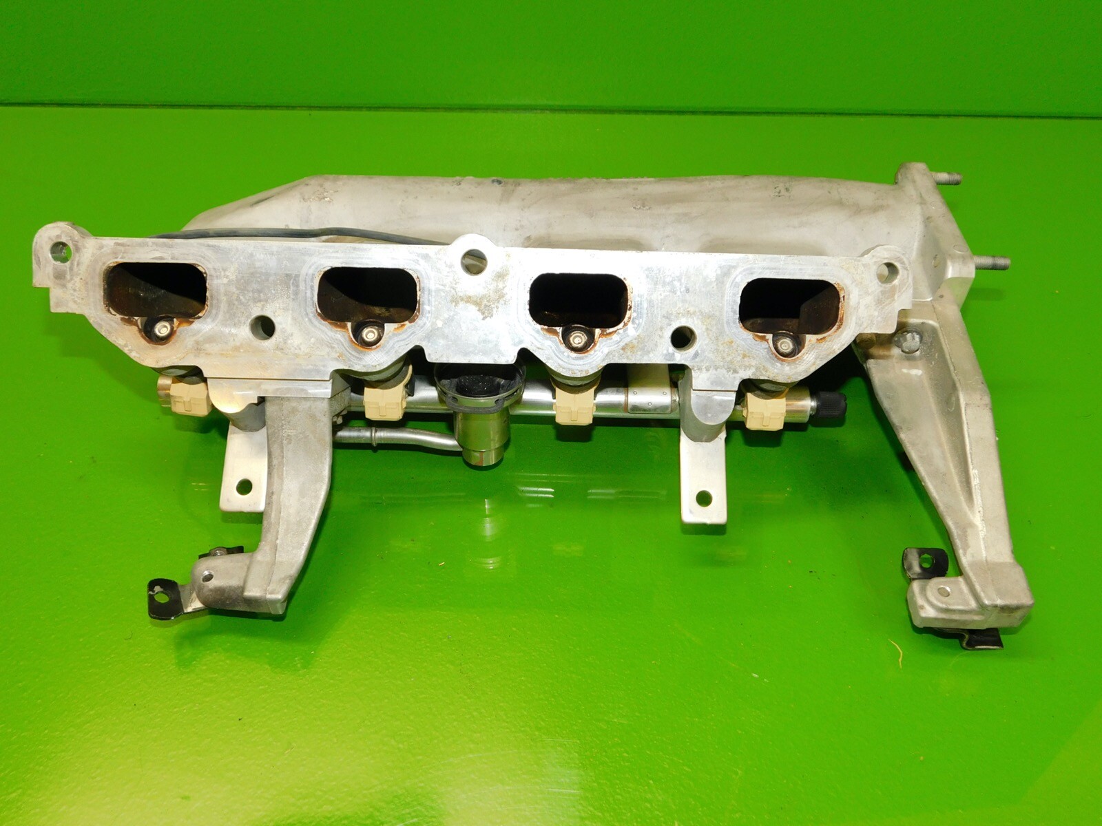 02-08 Mini Cooper S R53 OEM intake manifold injectors fuel rail W11 ...