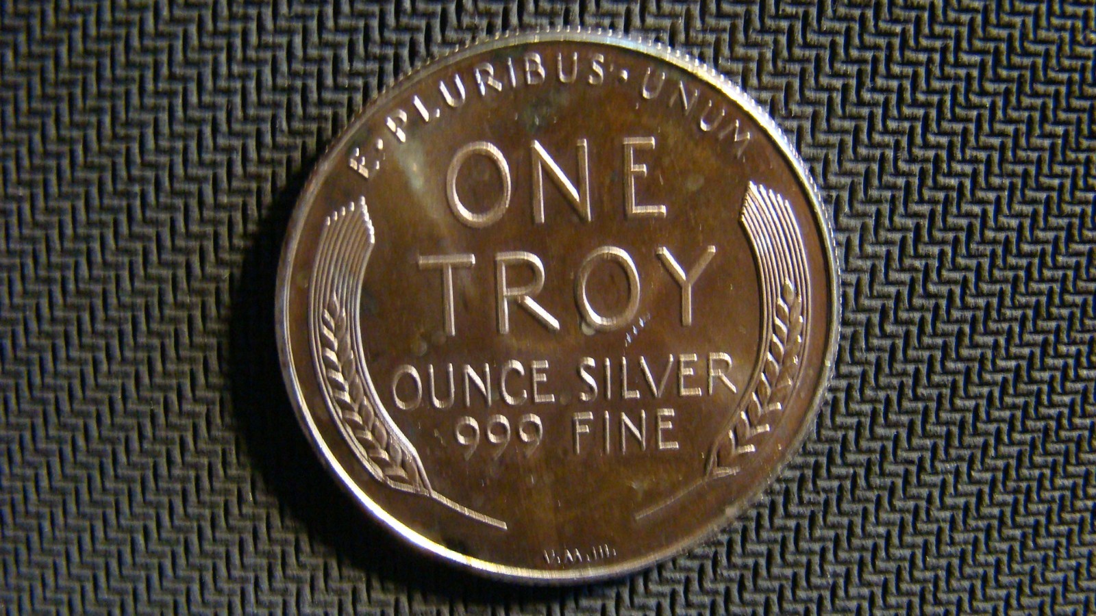 1986 Lincoln Wheat Cent 1 oz. 999 Fine Silver VM111 From A Local Estate ...