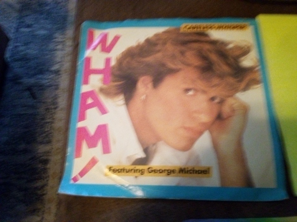 5x Wham George Michael 45 Record Lot Careless Whisper I'm Your Man Pic ...