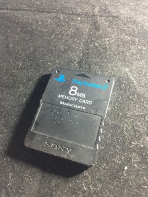 Official OEM Genuine Sony Playstation 2 PS2 8MB Magicgate Memory Card ...