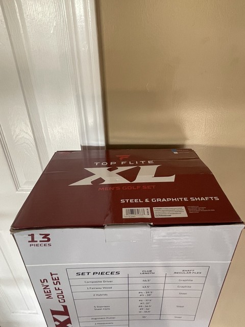 Top Flite XL 13-Piece Men's Complete Set - Multicolor (TFS0057) for ...