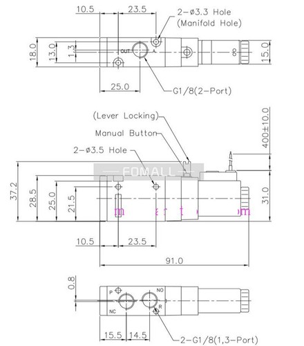 1Pcs New For YPC Solenoid Valve Outlet DC24V SF2601-IP-SD1-D4 | eBay
