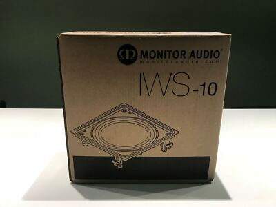 Brand New Monitor Audio IWS-10 Passive in-wall sub Retail: $635 each | eBay