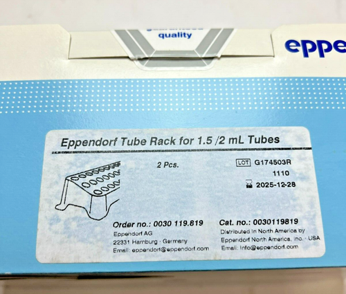 Eppendorf 0030119819 Tube Rack for 1.5-2 mL Tubes - Box for sale online ...