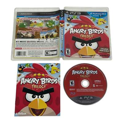 Angry Birds Trilogy Sony Playstation 3 PS3 Video Game | eBay