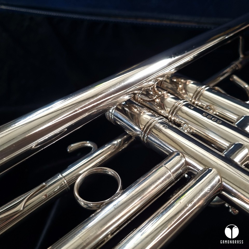 E.Benge Burbank MLP 3 bell trumpet case mouthpieces mute gamonbrass | eBay