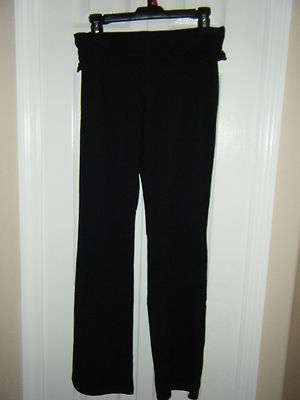 ONE STEP UP SIZE MED COTTON SPANDEX BLACK RUFFLE WAIST BLACK WORKOUT ...