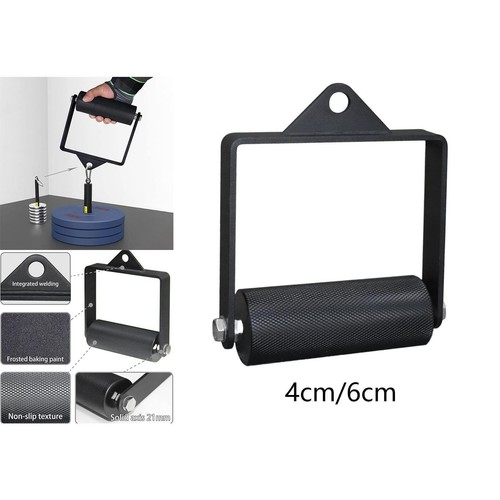 Single D Row Handle Cable Machine Attachment Arm Wrestling Exercise ...