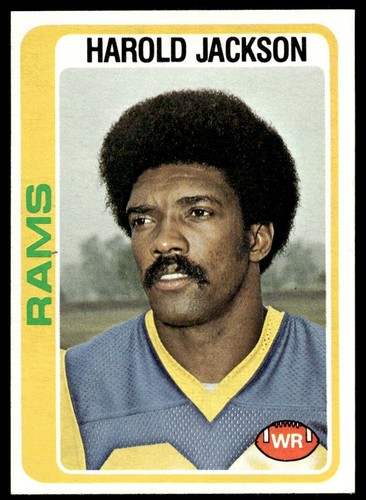1978 TOPPS HAROLD JACKSON B LOS ANGELES RAMS #105 | eBay