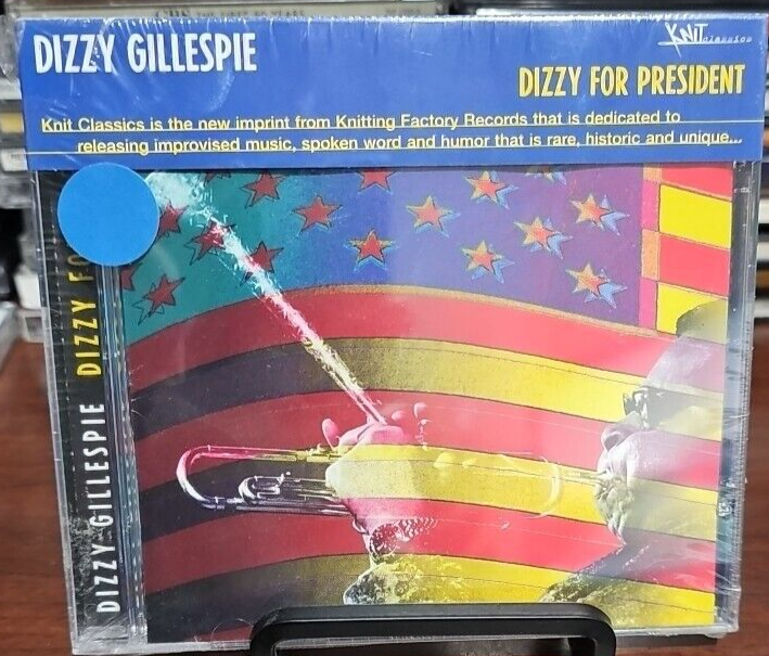 Dizzy Gillespie Dizzy For President CD Brand New Sealed Will Combine ...