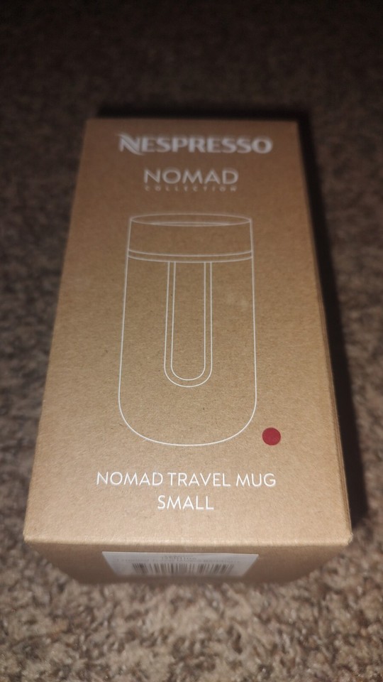 Nespresso NOMAD Travel Mug Touch Red Raspberry 10oz - 6” Tall New In ...