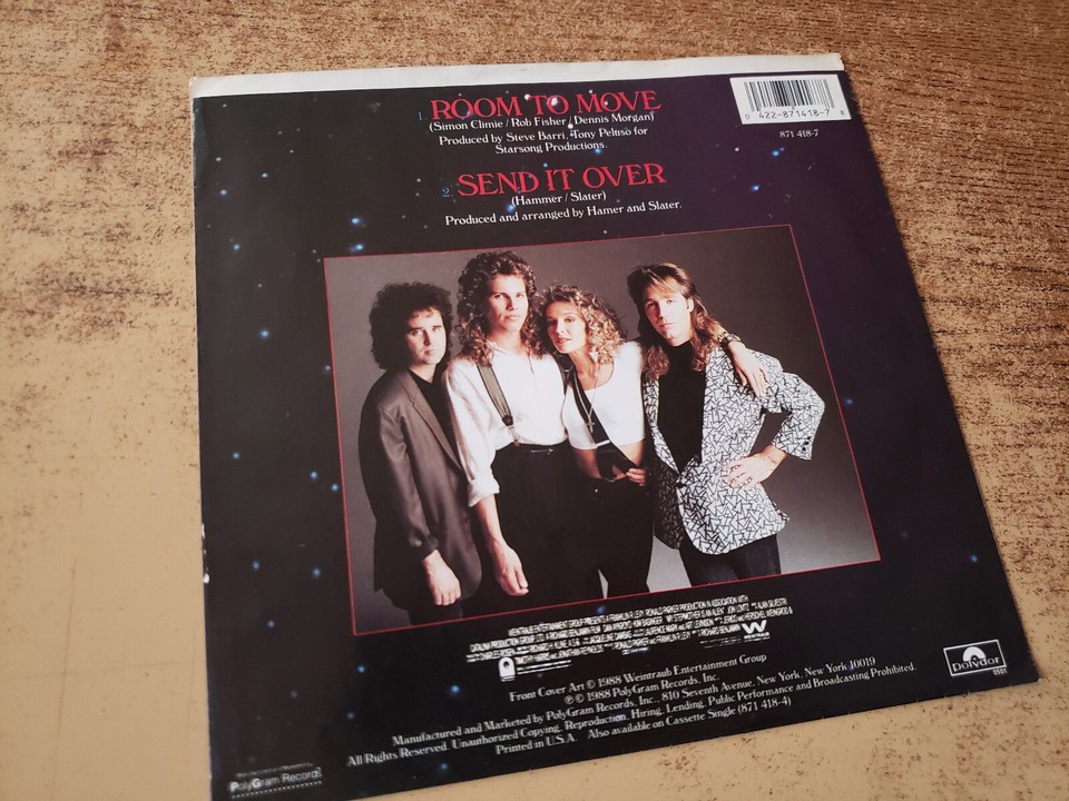 KIM BASINGER AUTOGRAPHED 1980s EXCELLENT Animotion – Room To Move ...