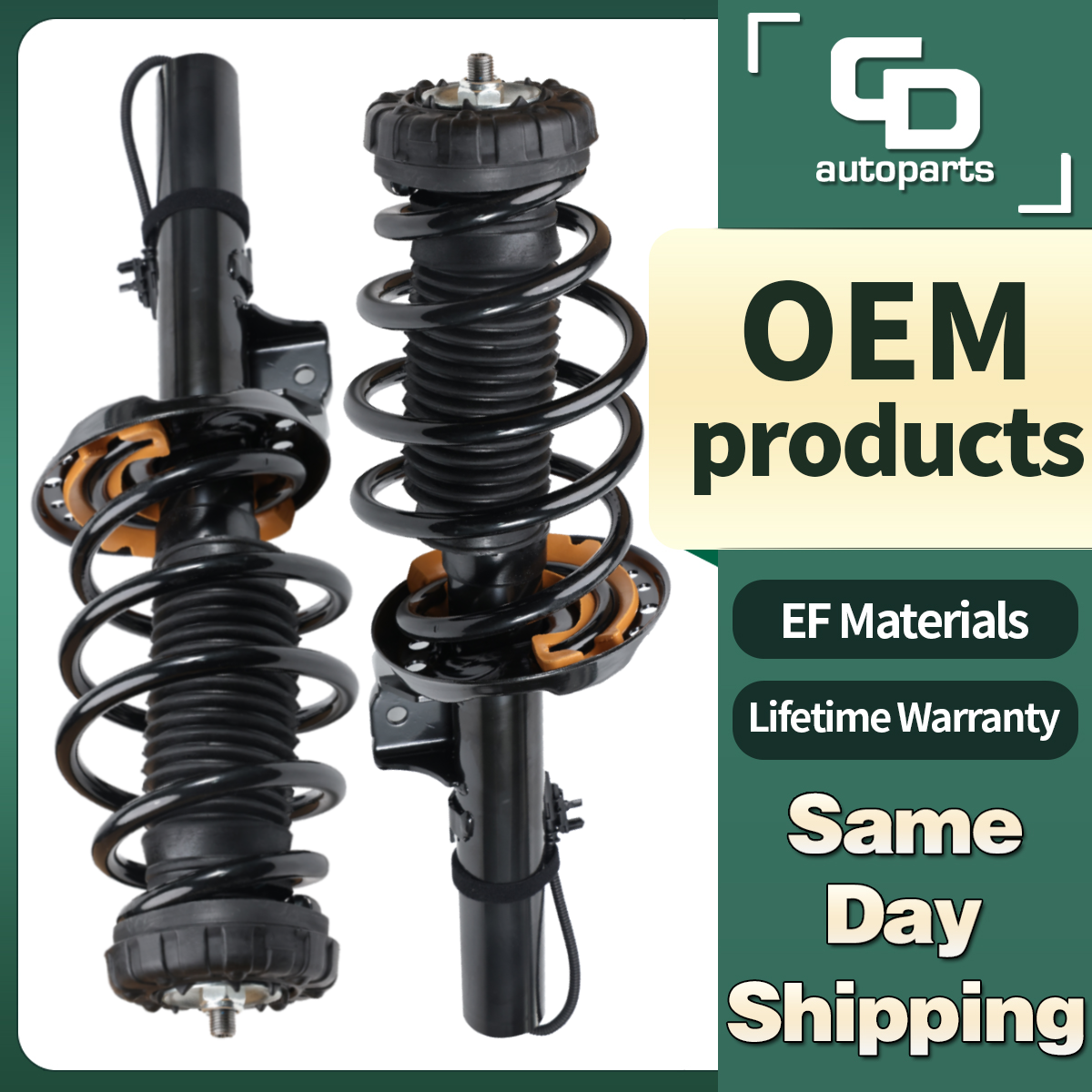 84677093 Pair Front Shock Strut Assys Electric for Cadillac XTS 3.6L ...