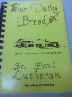 St. Paul Lutheran Church Cookbook cook book recipes spiral softcover ...