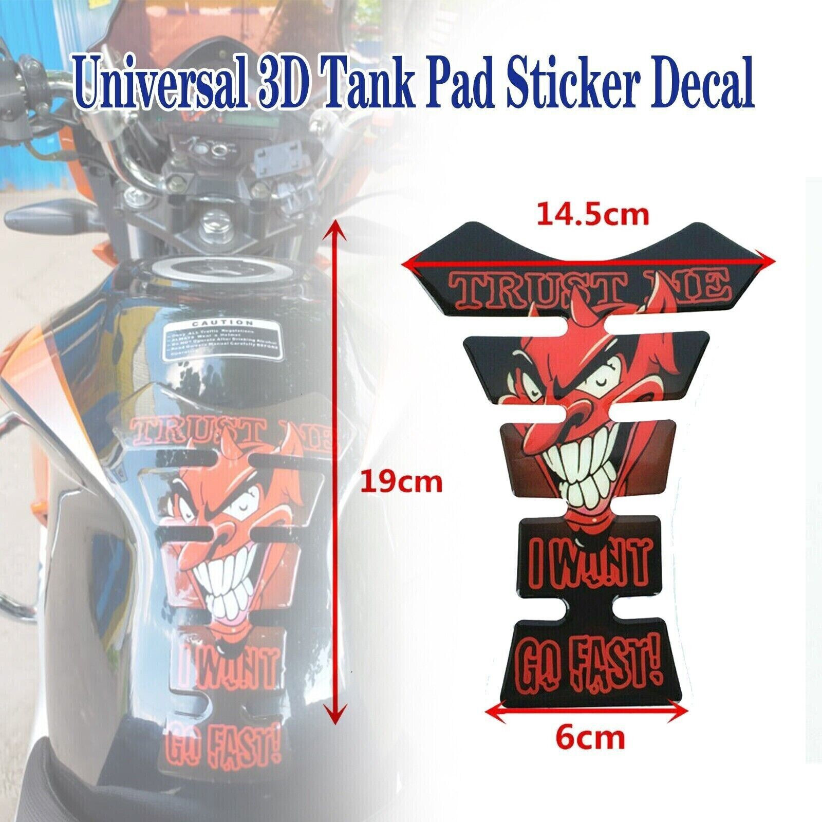 Motorcycle Racing Fuel Tank Protection Sticker Gel Gasoline Tank ...