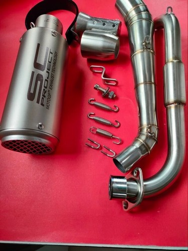 Low Exhaust 2" For Honda Grom Power BOMB Full System Msx125 2014-2025 ...