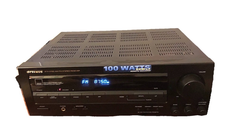 Optimus STA-3750 AM/FM Stereo Receiver | eBay