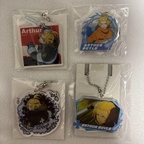 Fire Force Arthur Keychain | eBay
