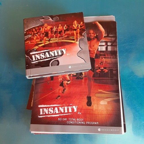 Insanity: Ultimate Cardio Workout (10 Disc) COMPLETE SET Tested ...