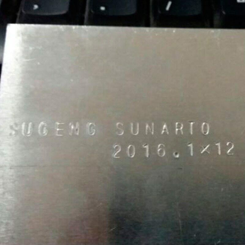 Metal Name Plate Engraving Machines Nameplate Marking Machine Embossing ...