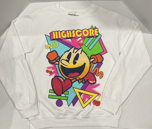 Pac-Man “High Score” Sweat Shirt - Size Small (Officially Licensed) | eBay