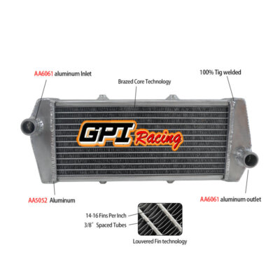 Aluminum Radiator Ultralight Rotax 912i, 912, 914 UL 4-STROKE ENGINE ...
