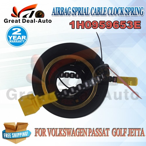 Spiral Cable Clock Spring For Golf Jetta MK3 VW Passat B4 1H0959653E ...