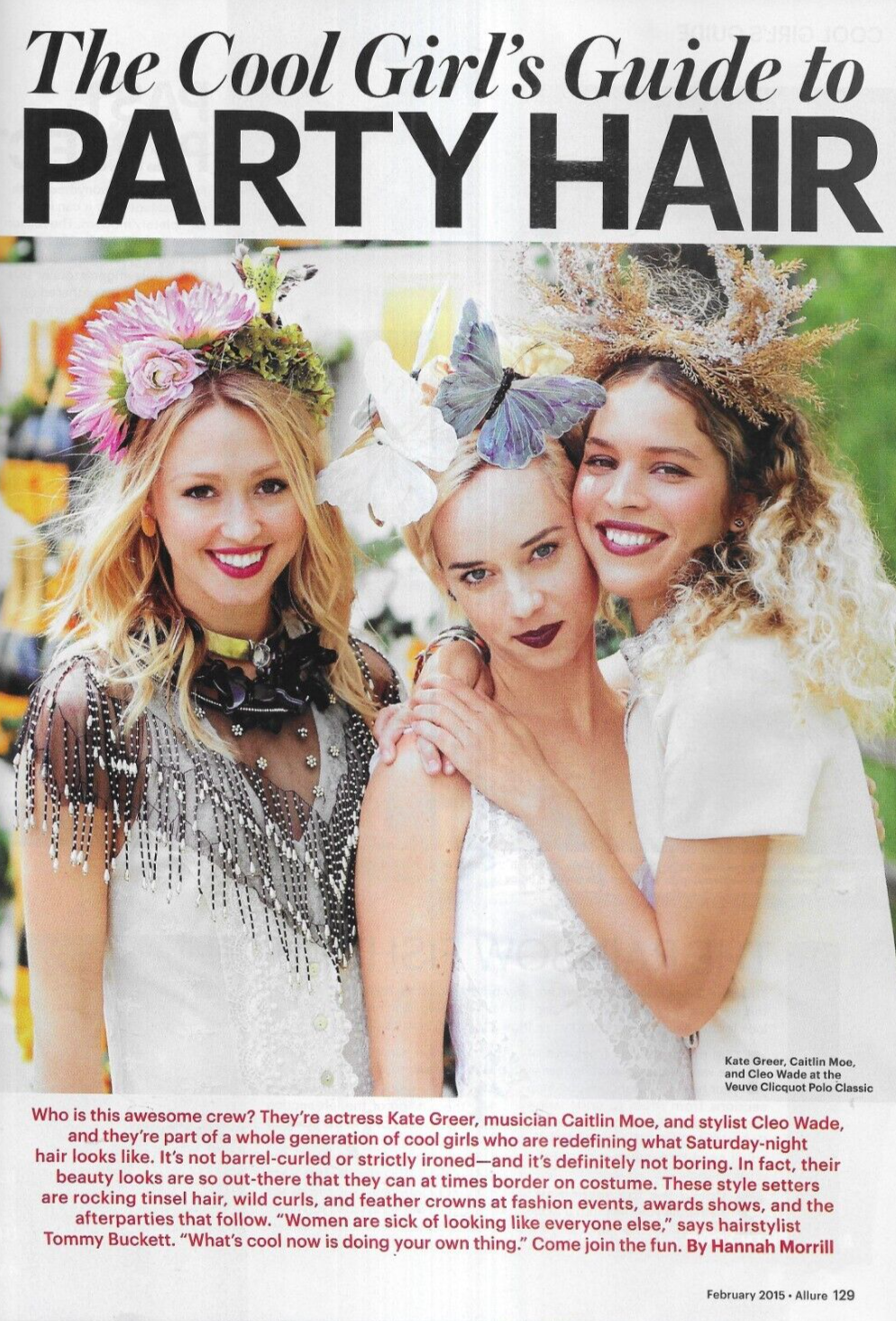 Allure Magazine Fergie Beauty and Makeup Fashion Eyeliner Tips Glam ...