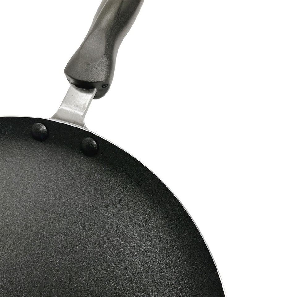 13" Single Round Griddle Frying Pan Cookware Non-Stick Coating Griddle ...