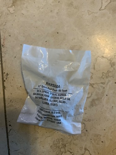 Snap On 1/2” Dr 80 Tooth Dual Pawl Ratchet Repair Kit RKRS80A New | eBay