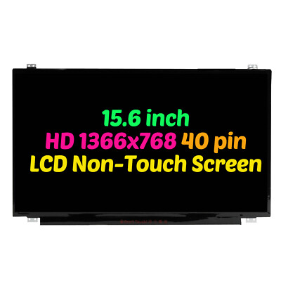 for Lenovo Ideapad U510 SERIES 15.6" HD 40 pin LED LCD Non-Touch Screen ...
