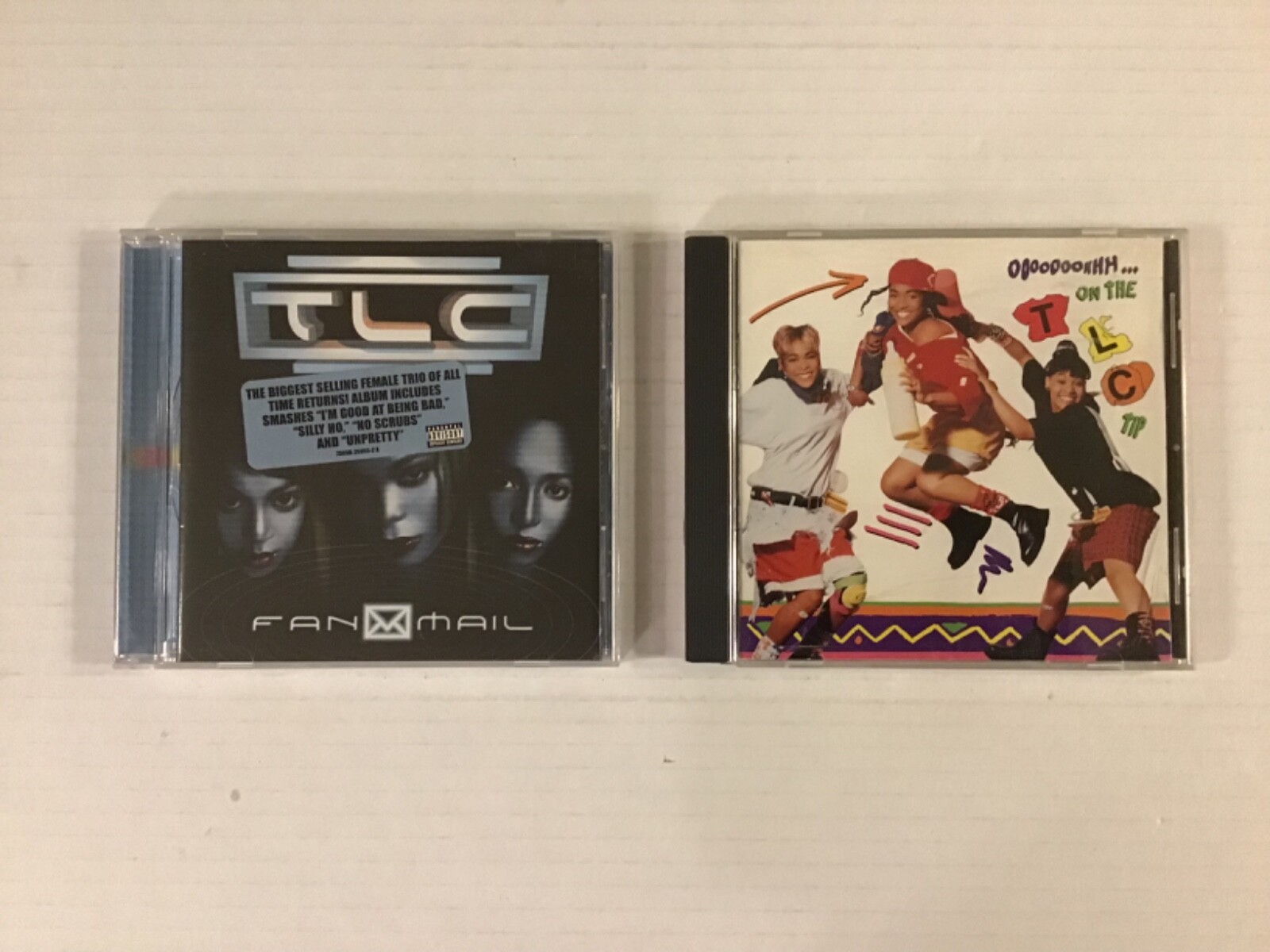 TLC - Lot of 2 CDs - Fan Mail - Oooooohh...on the TLC Tip | eBay