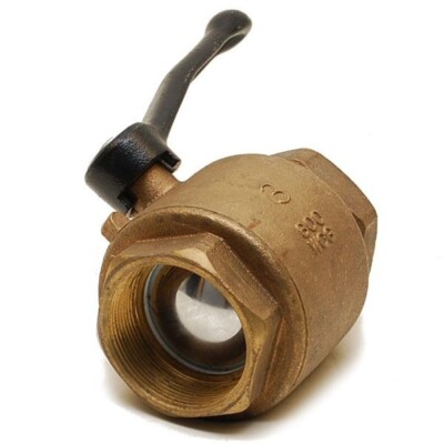 Boat Seacock Ball Valve | 600 PSI WOG 3 1/4 Inch Female Bronze | eBay