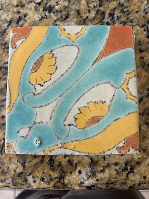 ANTIQUE D&M DAVIES & MCDONALD LOS ANGELES CALIFORNIA TILE MOSAIC 1928 ...