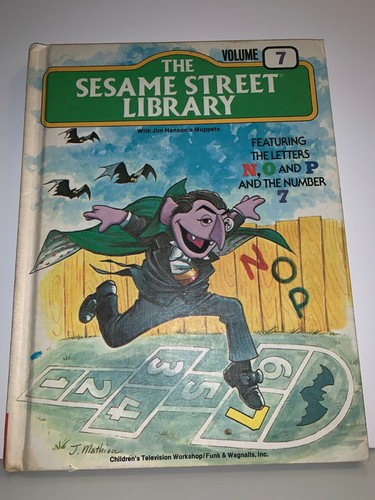 Vintage 1978 The Sesame Street Library Volume 7 with Jim Henson's ...