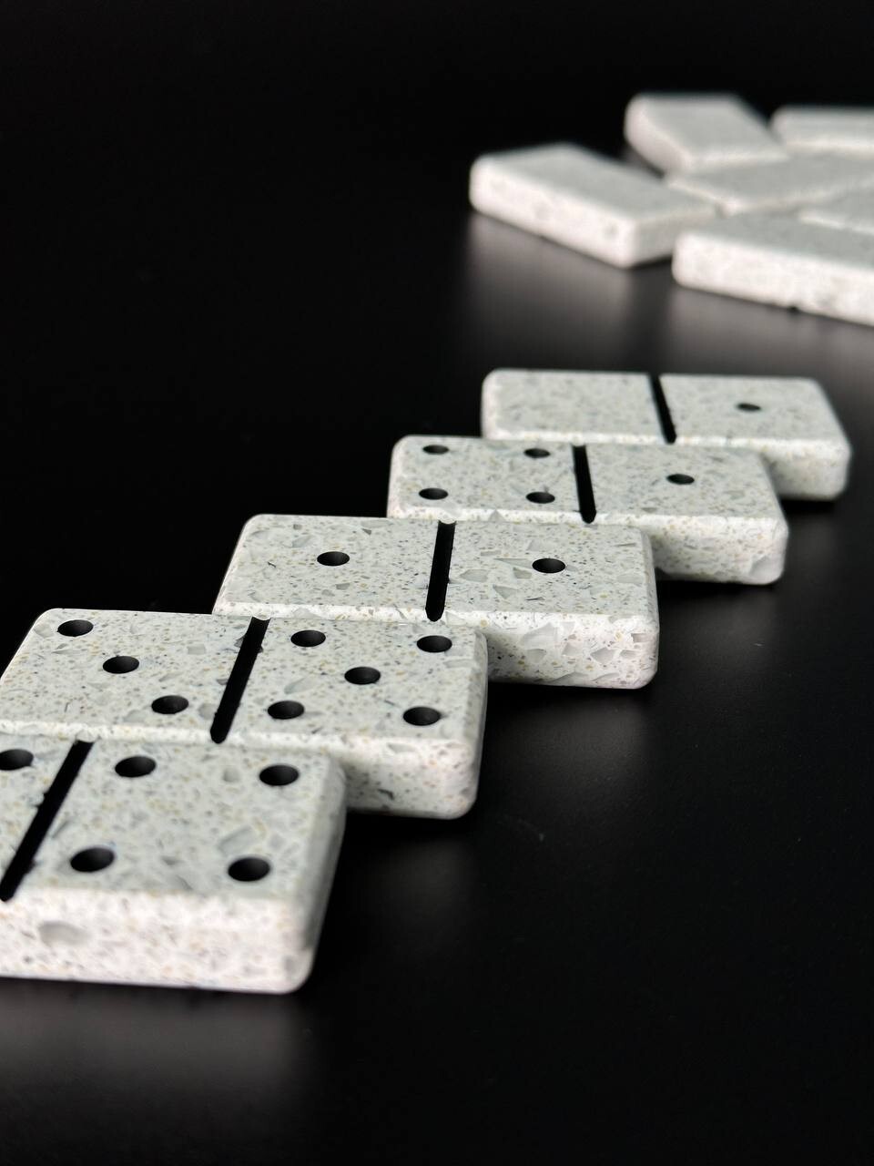 Acrylic Stone Dominoes, Dominoes Set, Domino Game Set, Family Game ...