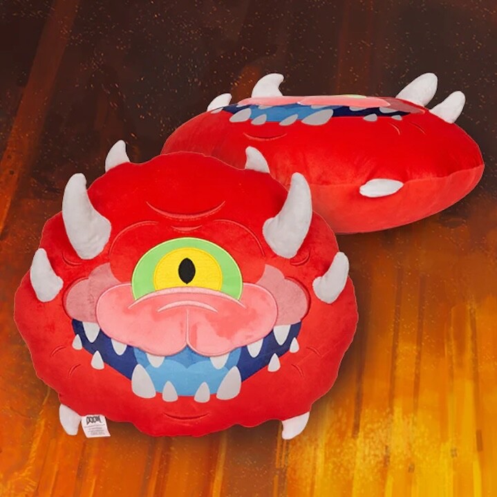 Doom 64 Classic Cacodemon Soft Pillow Plush Official Plushie Figure 16 ...