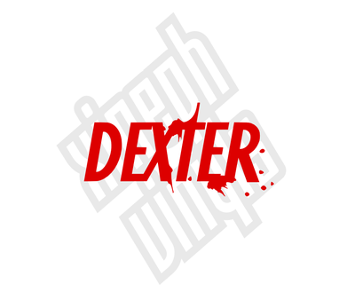 Dexter vinyl sticker decal logo dvd tv new laptop ipad car (Window ...