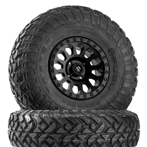 Polaris RZR Vector D579 Matte Black Wheels with Fuel Gripper R | T ...