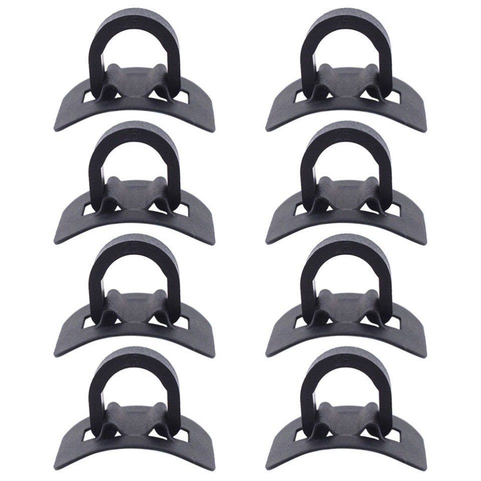 8 Sets Frame Routing Brake Cable Clip Bicycle Guide Clamp Bike Adhesive ...